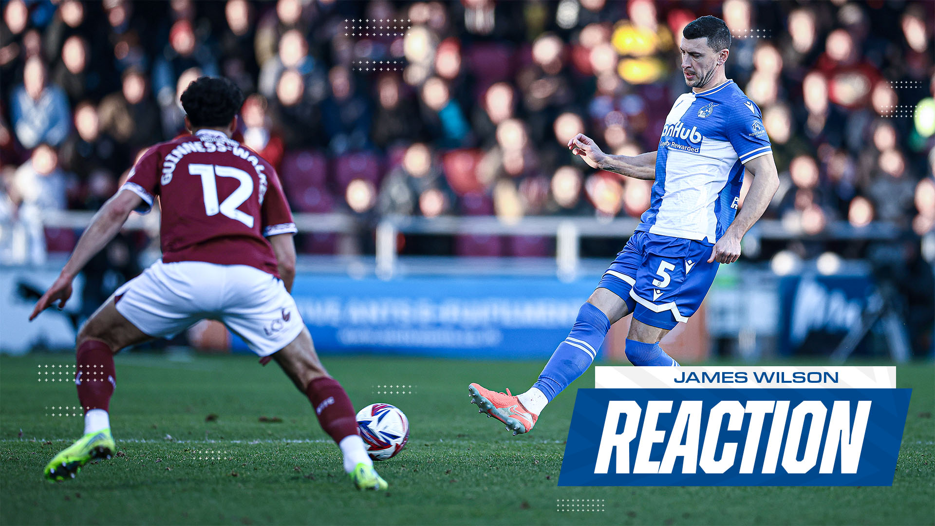 James Wilson | Northampton defeat frustrating | Bristol Rovers FC